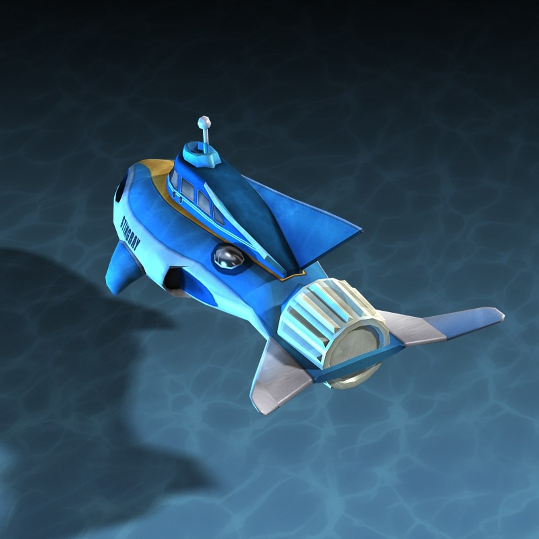 Stingray Gerry Andersons 3d Model