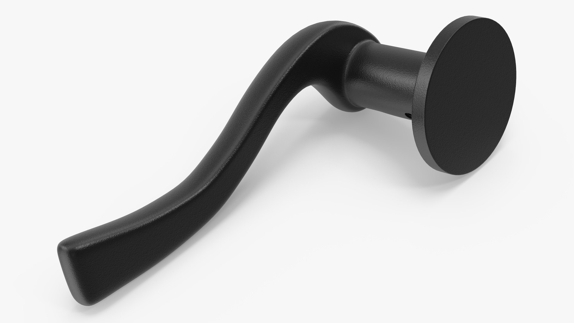 3D Black Classic Style Door Handles Model - TurboSquid 1995780