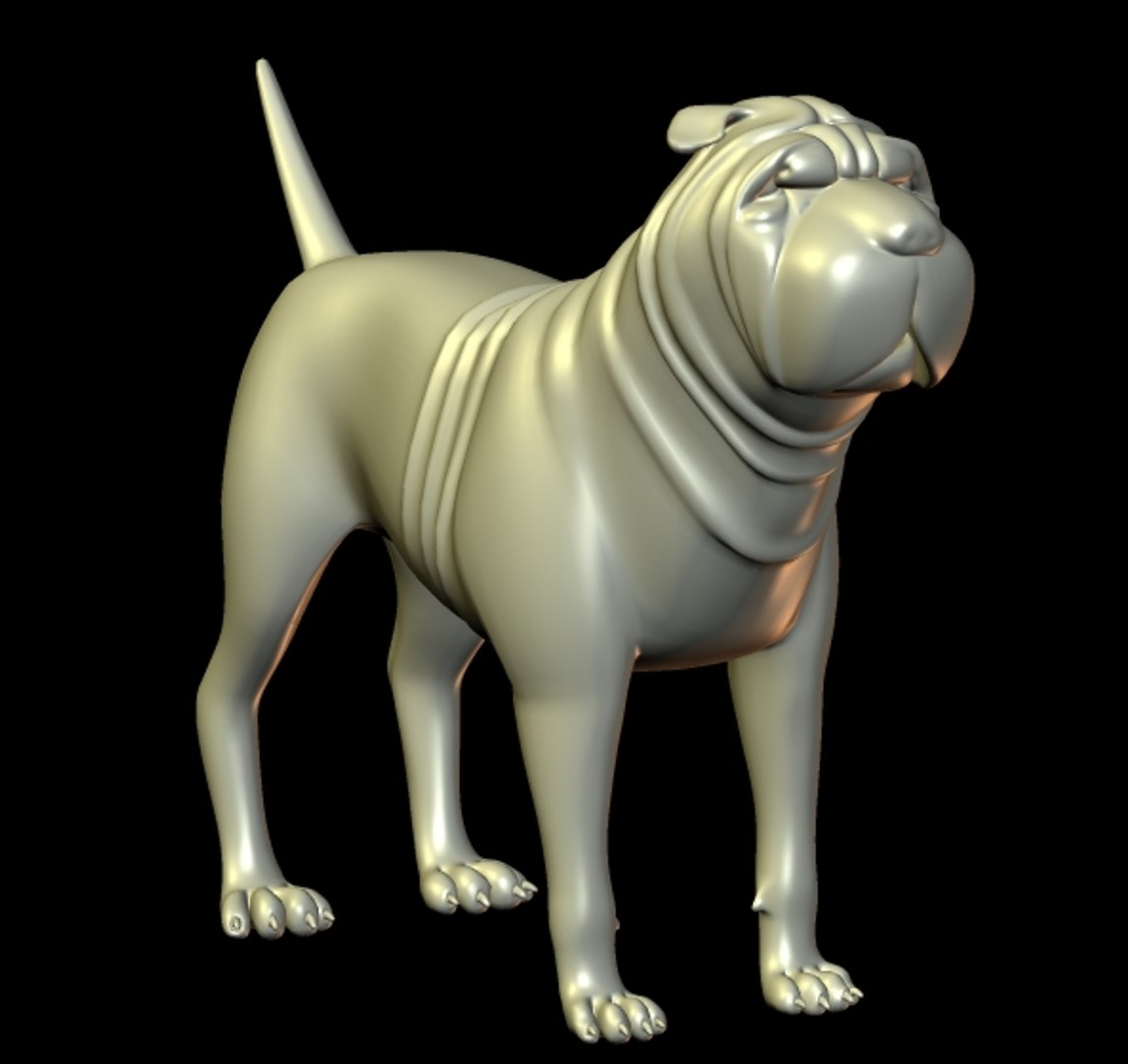 3d Model Dogs Canine