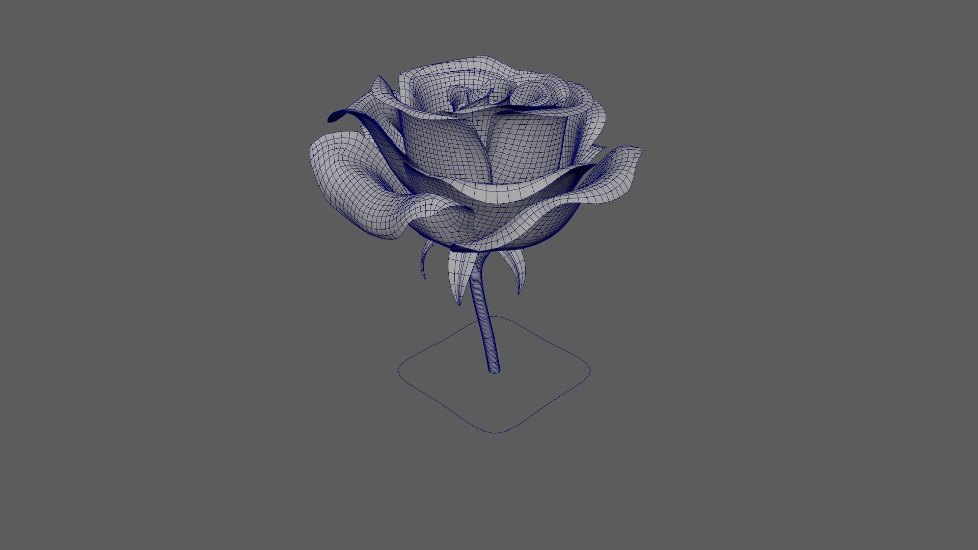 Rose Rigged 3D Model - TurboSquid 1855980