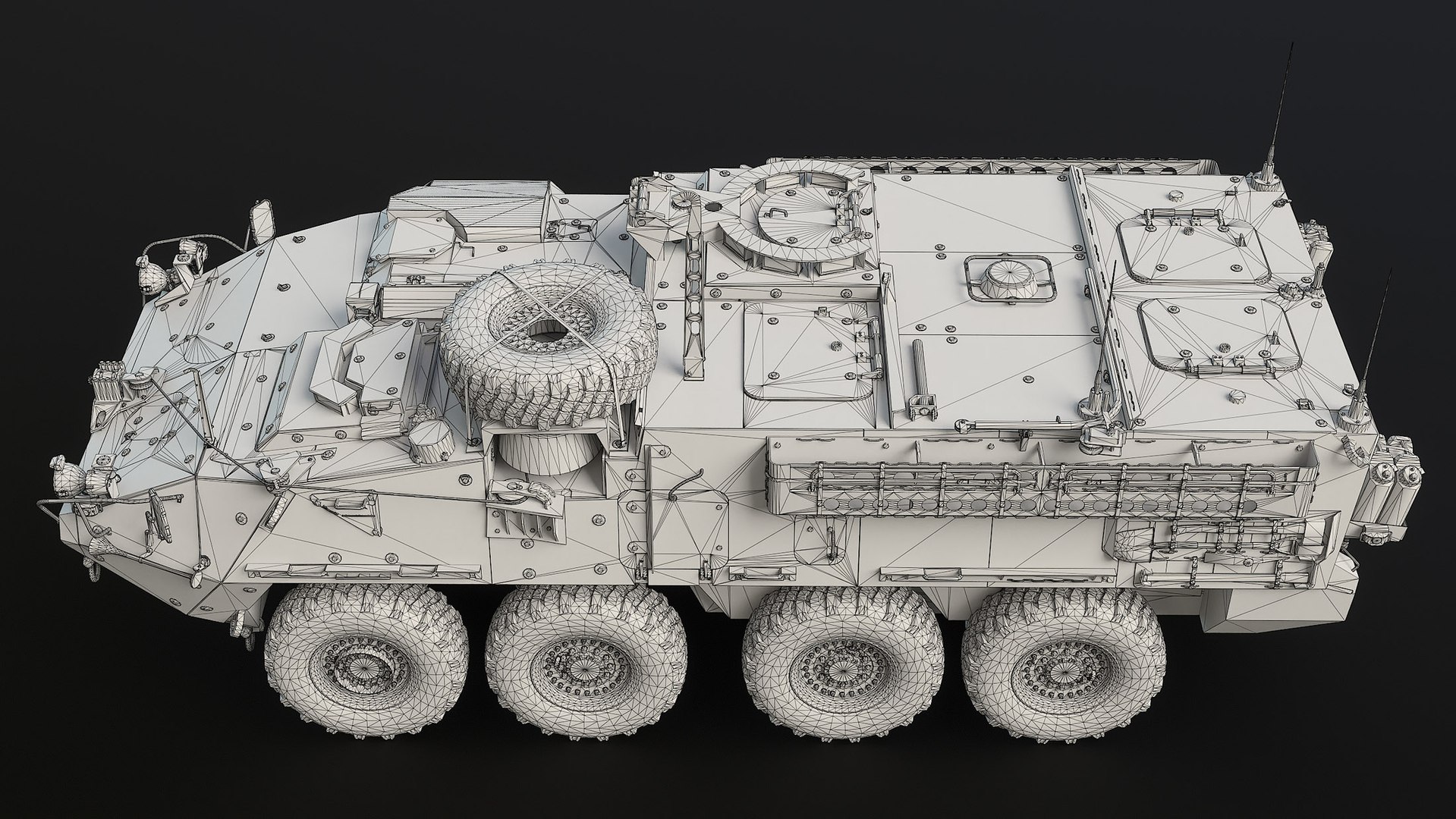 3D M1126 Stryker Unarmed Model - TurboSquid 2383641