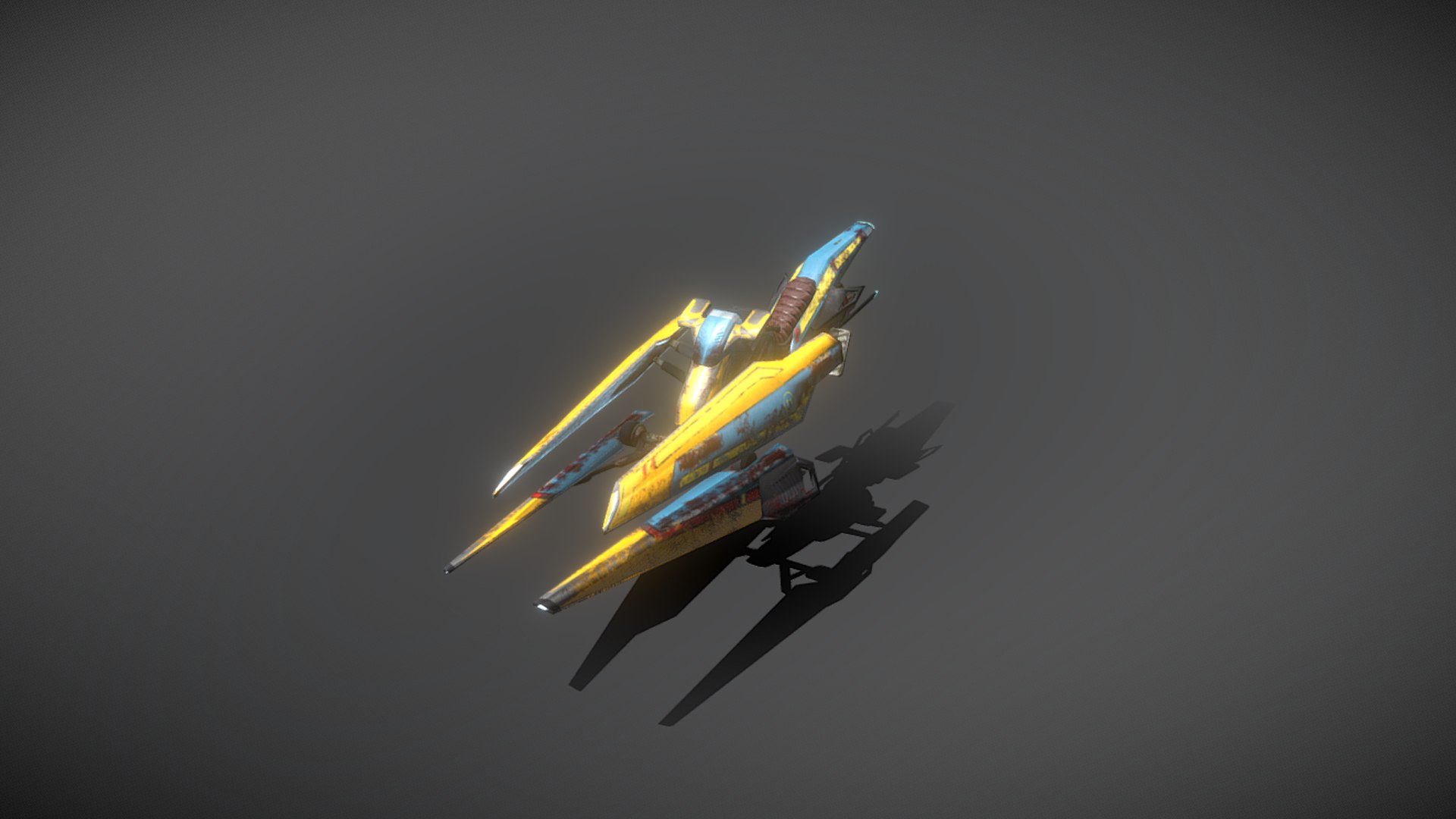 Spider Hover Hovercraft 3D Model - TurboSquid 1410559