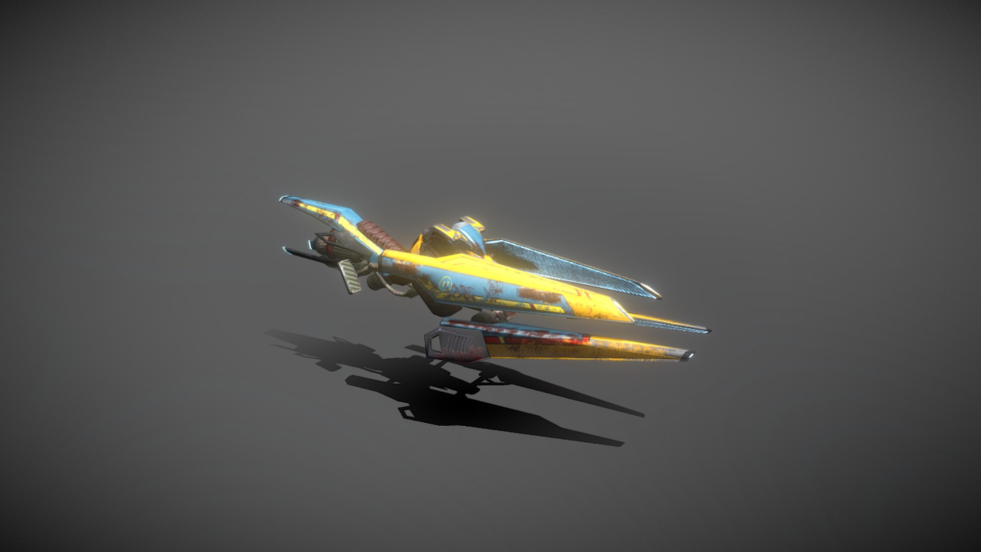 Spider Hover Hovercraft 3D Model - TurboSquid 1410559