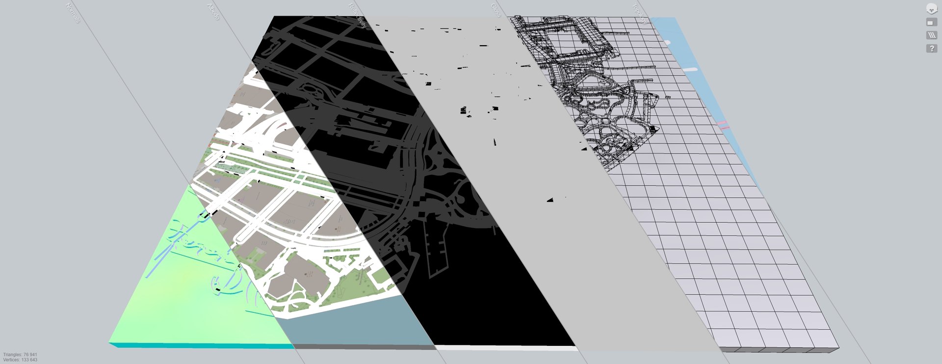 Cityscape New York USA Fragment City Strets And Roads 3D - TurboSquid ...