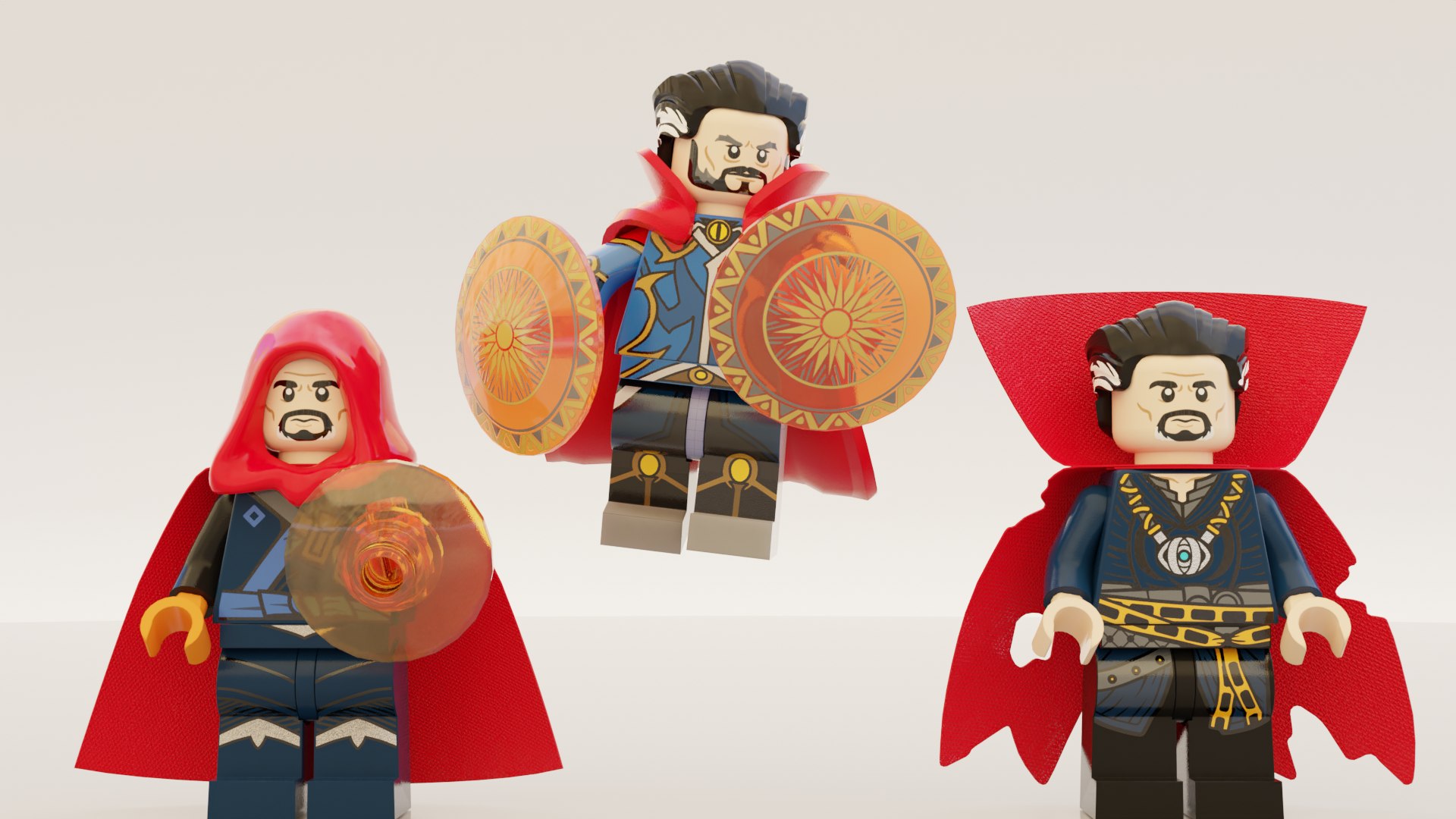 Lego Doctor Strange Mini Pack 3D Model - TurboSquid 1987759