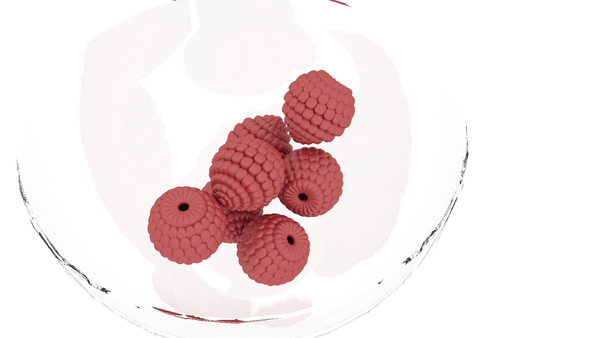 3D Model Berry Set Strawberry Blueberry - TurboSquid 1632663