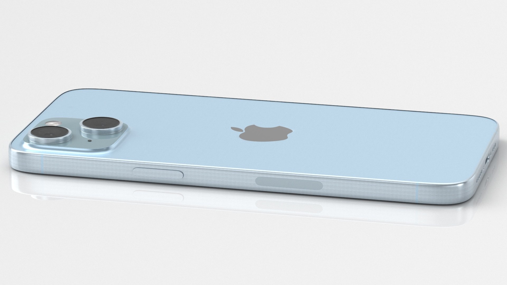 Apple IPhone 15 Plus Blue 3D Model - TurboSquid 2260117