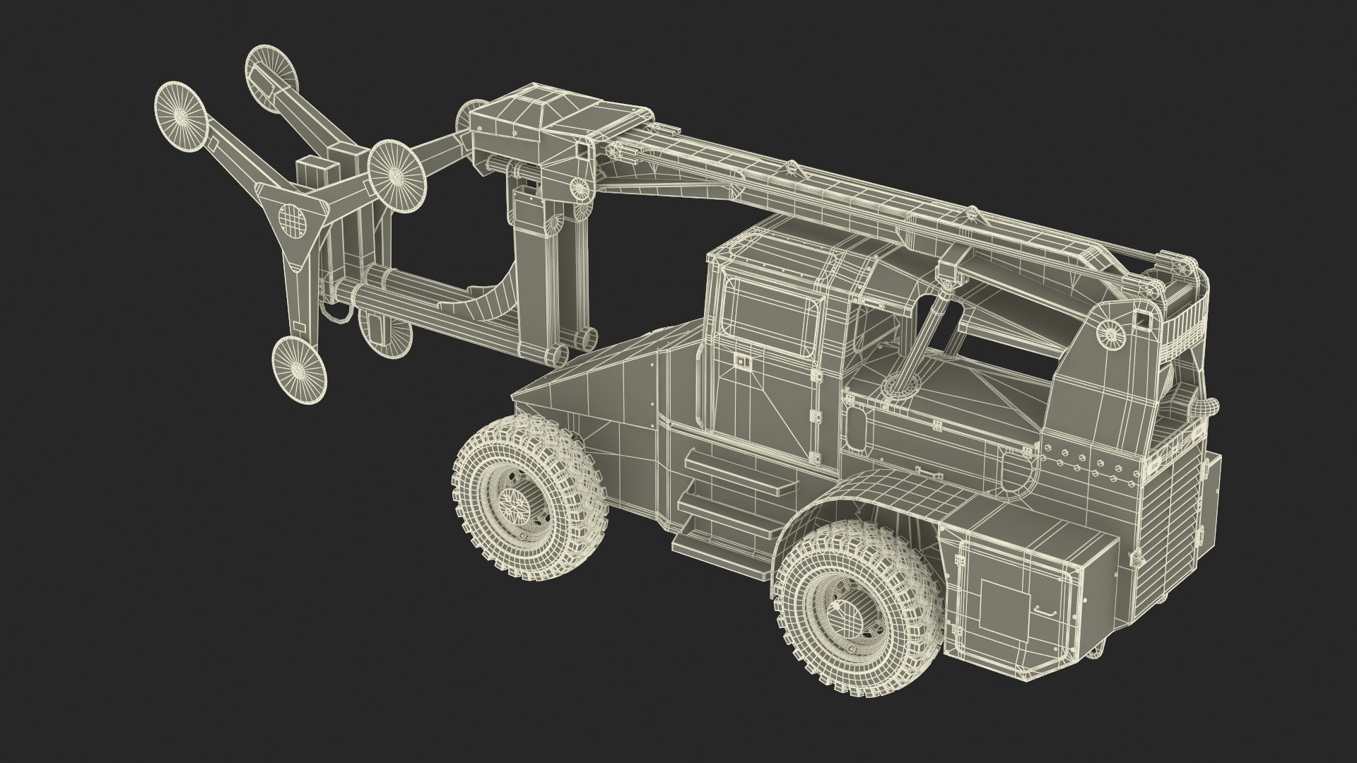 3D Tree Cutter Machine Rigged - TurboSquid 2390570