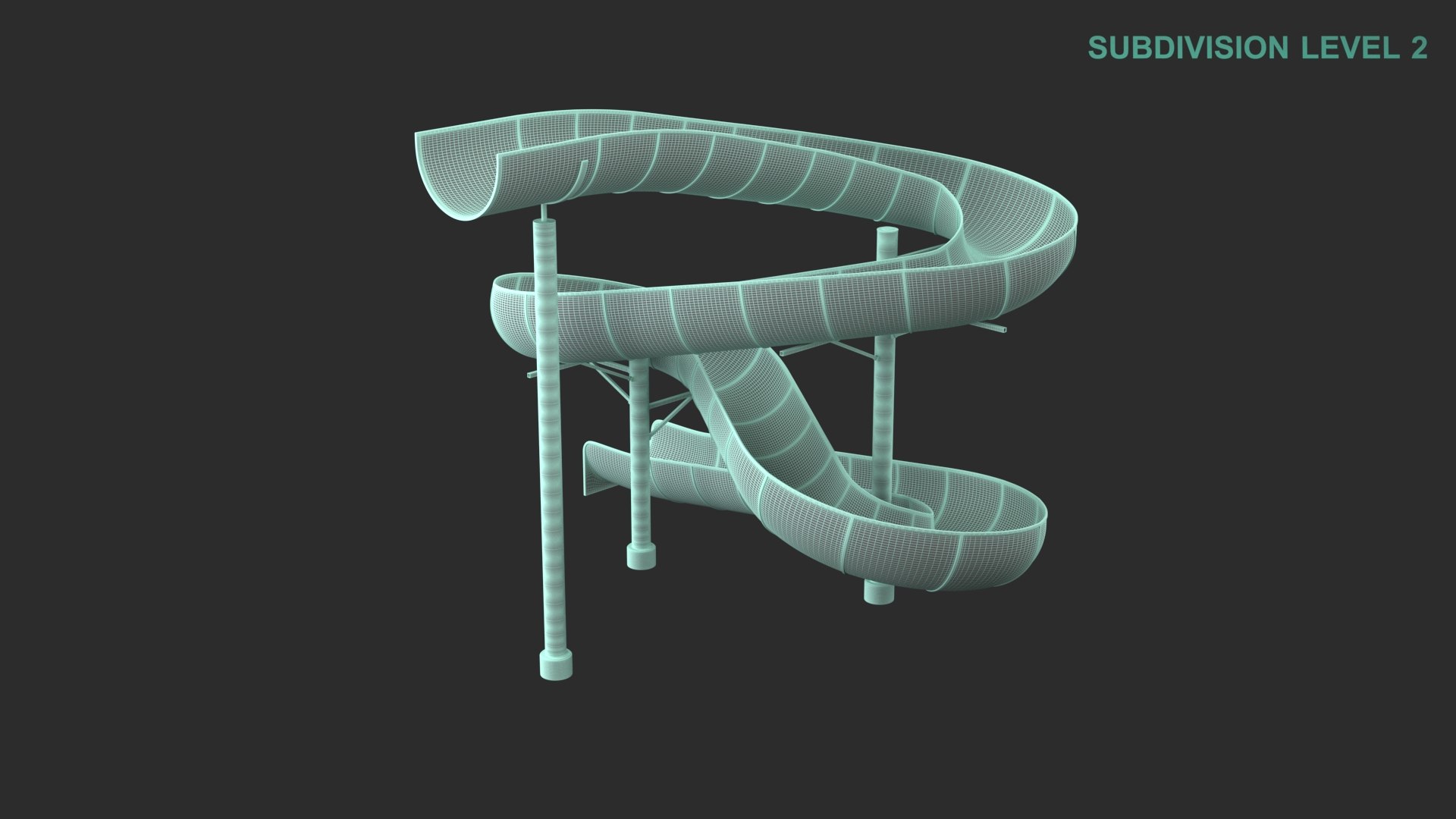 3D model Water Slide - TurboSquid 2120954