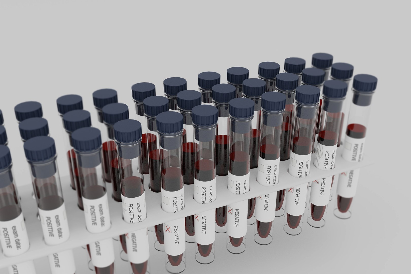Blood Test Tubes Modeled 3D Model - TurboSquid 1533527