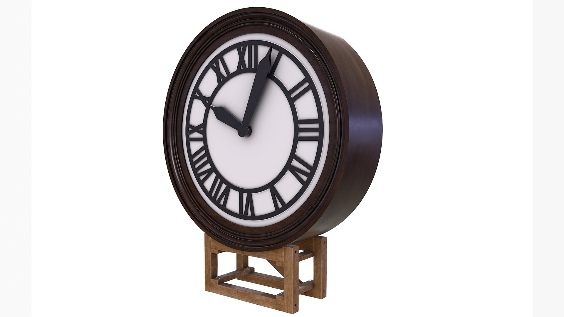 3D Back To The Future 3- Court CLOCK - TurboSquid 2180228