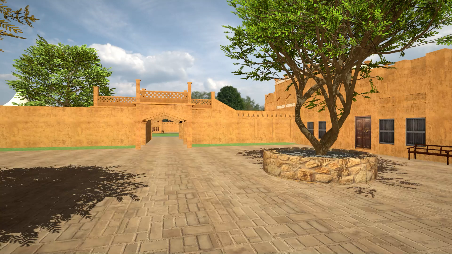 3D Al Ain Museum - TurboSquid 2149800