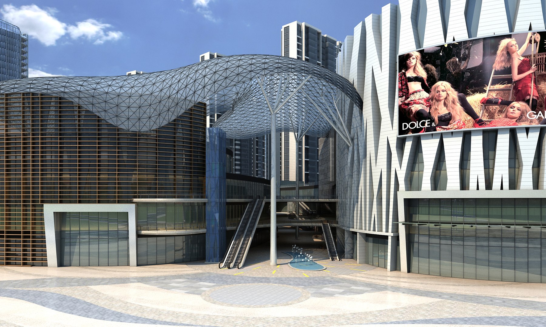 Modern Building 39 3D Model - TurboSquid 1964661