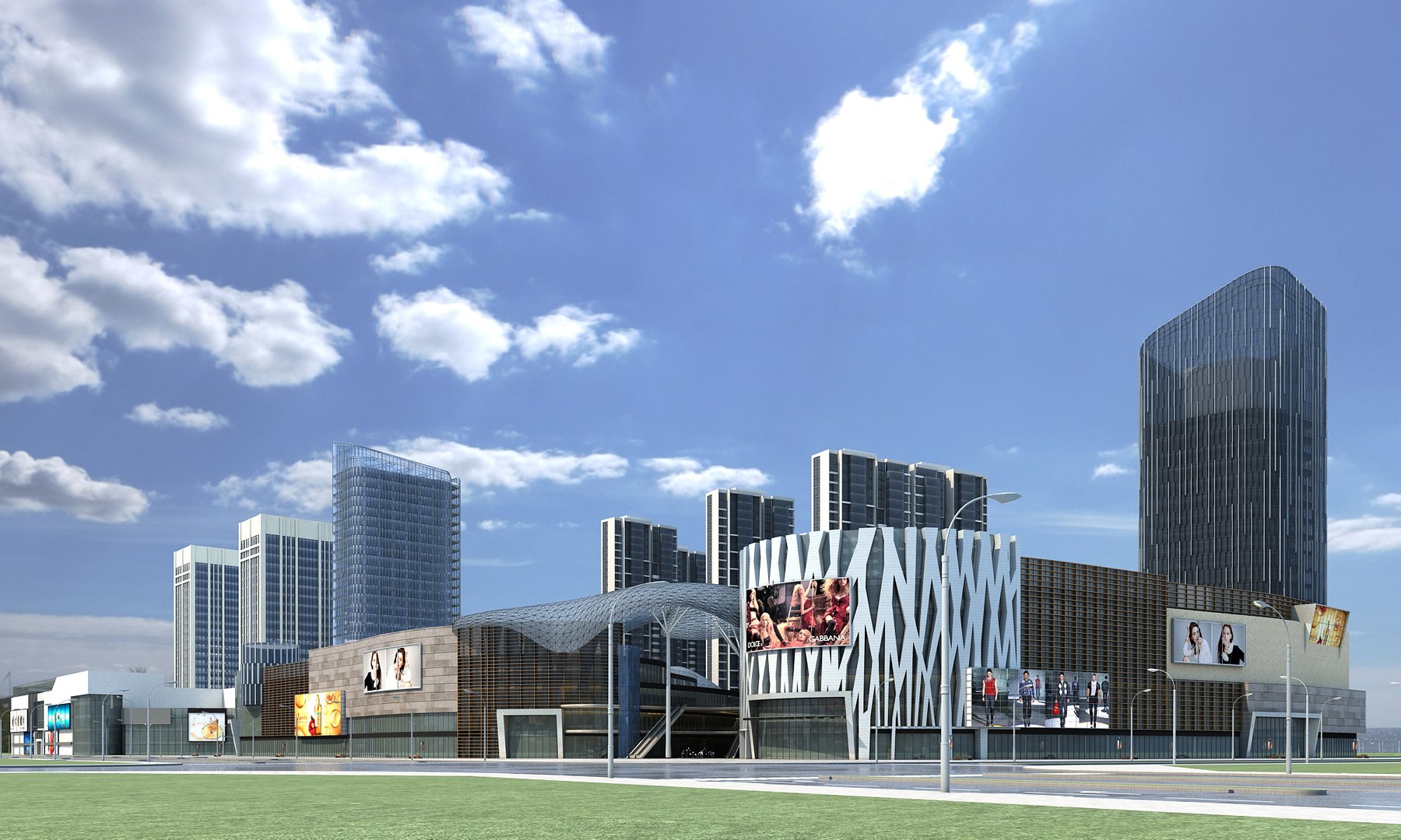 Modern Building 39 3D Model - TurboSquid 1964661