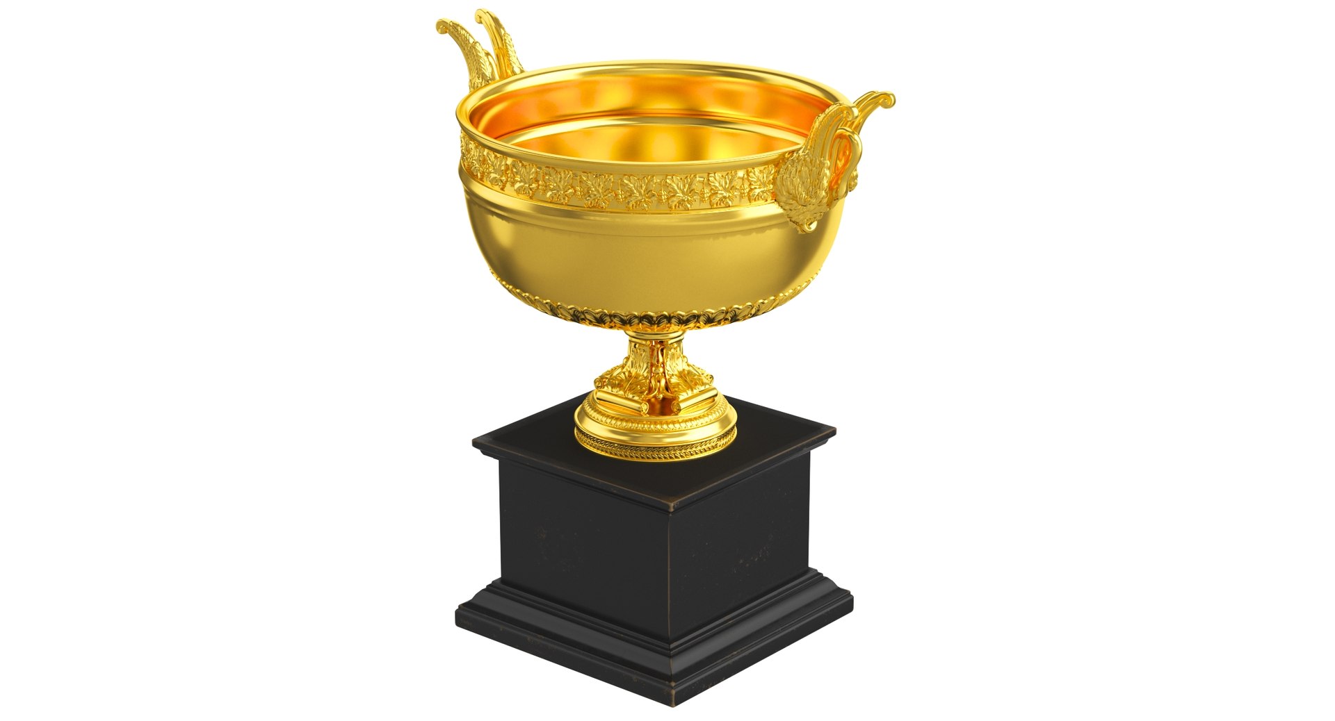 Gold Tennis Trophy 3D Model - TurboSquid 2192517