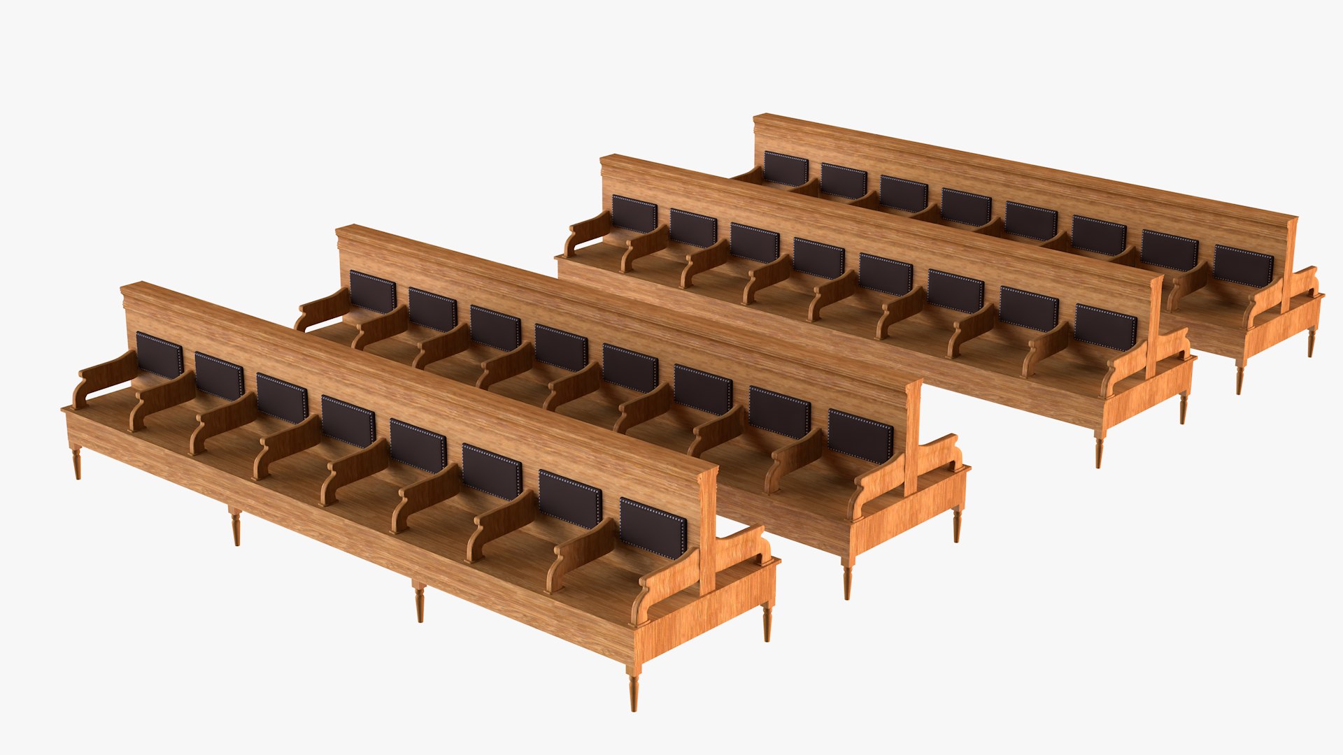 3D model Train Station Bench - TurboSquid 1818461
