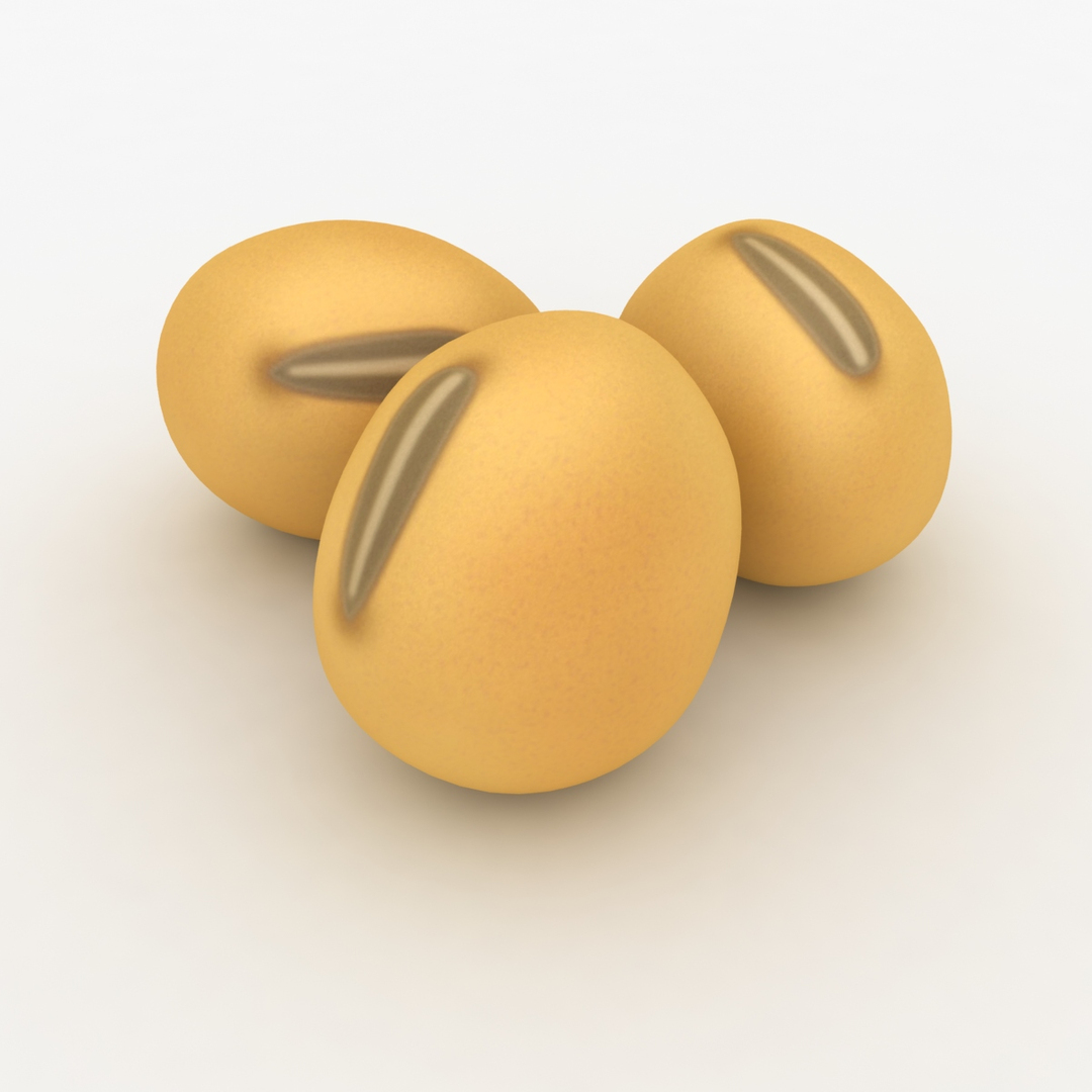 Realistic Soybean 3D Model - TurboSquid 1207189