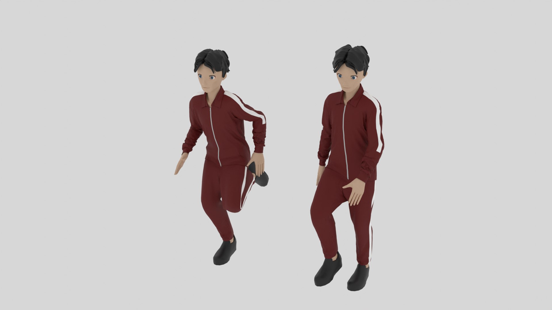 3D Cartoon Character Walking And Running Animation - TurboSquid 2004055