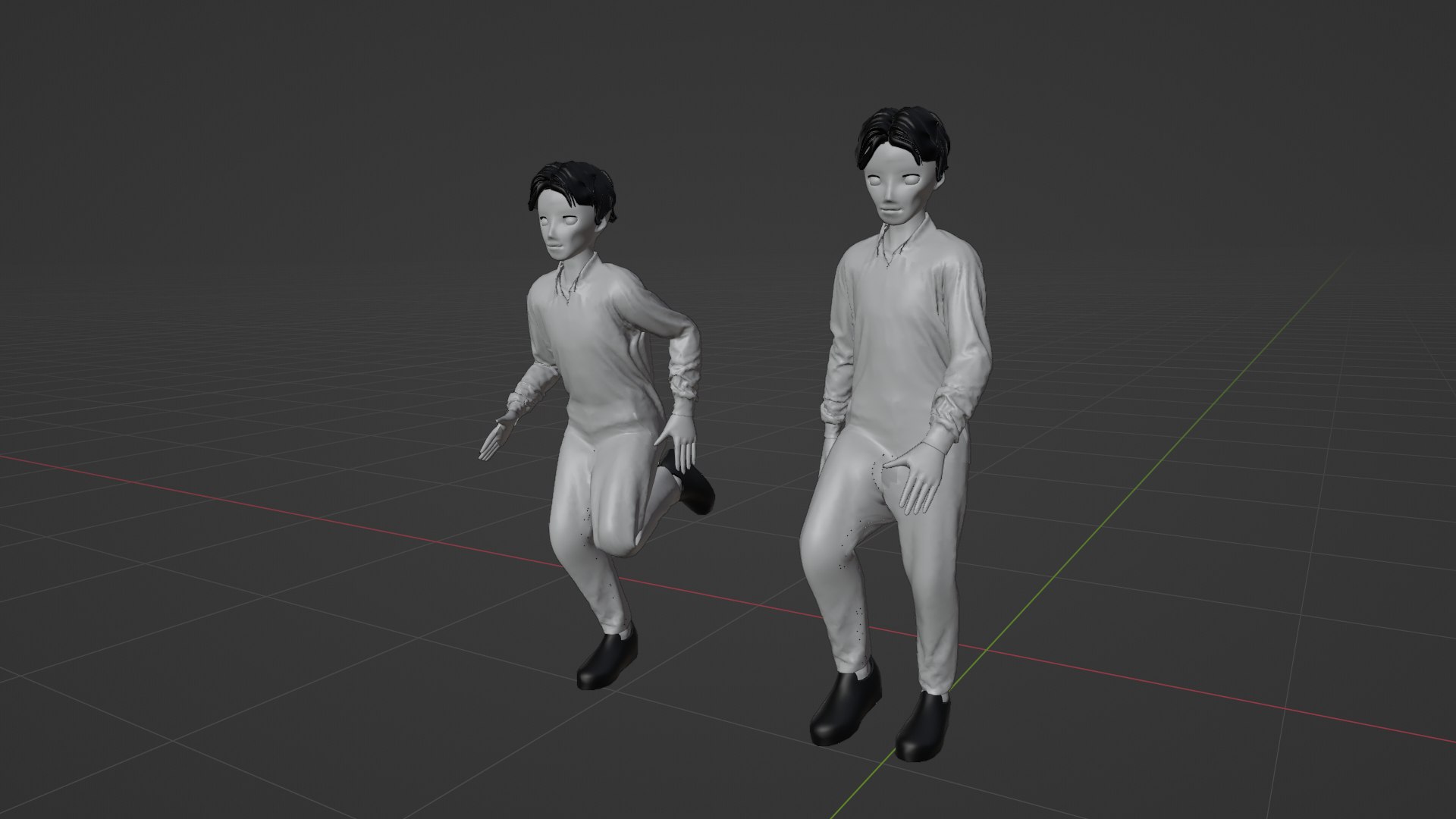 3D Cartoon Character Walking And Running Animation - TurboSquid 2004055