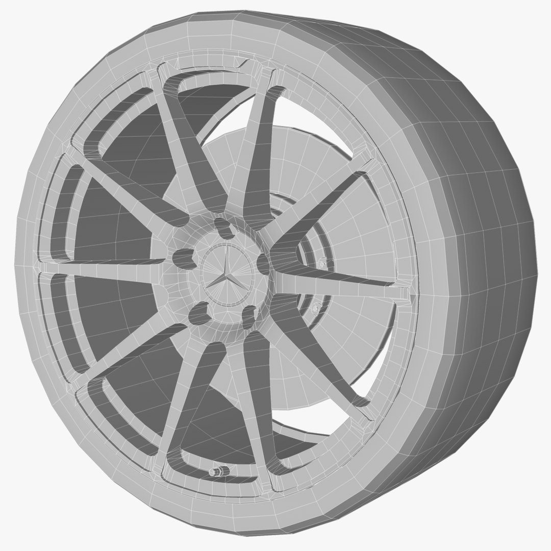 3d Sport Wheel Rim Model