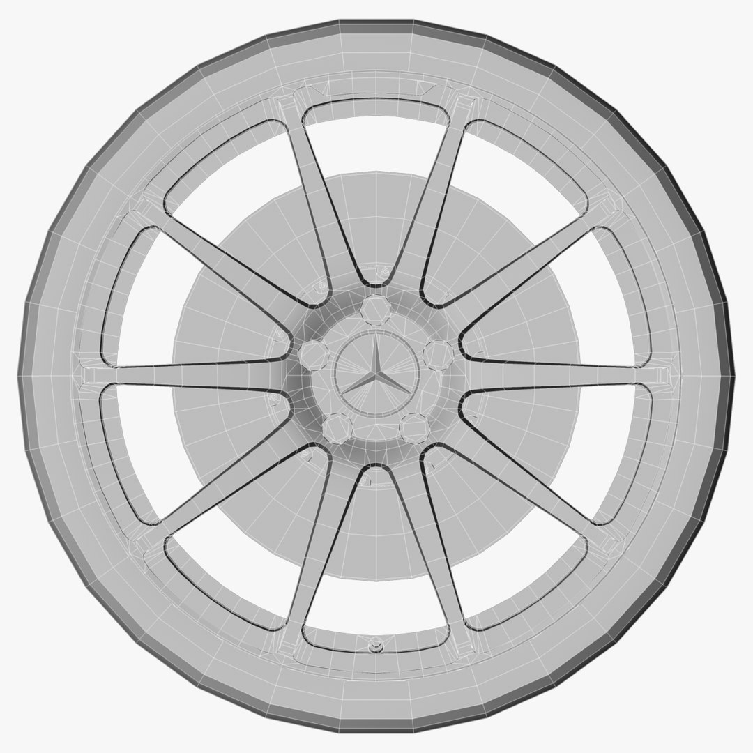 3d Sport Wheel Rim Model