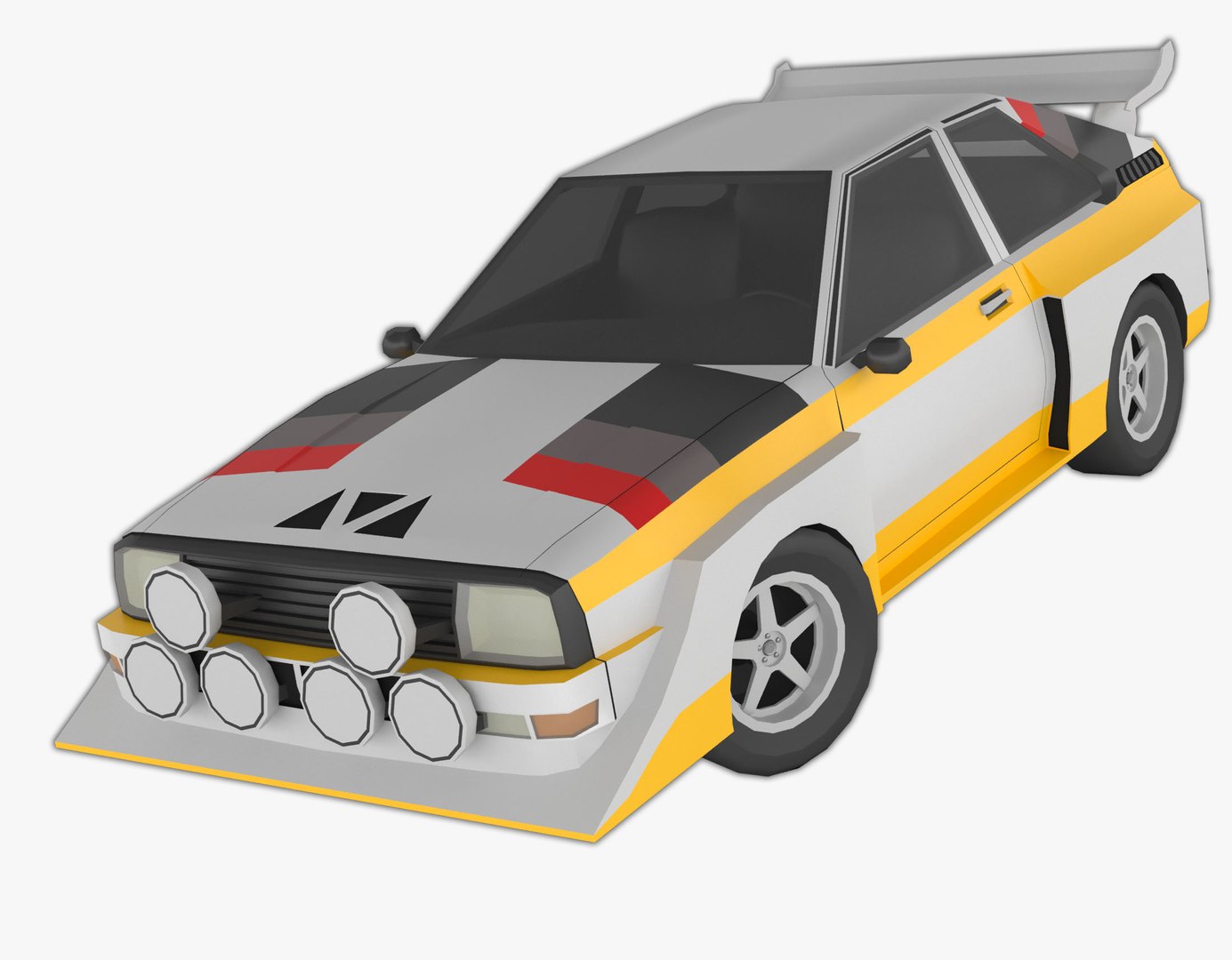3 Rally Cars Pack 3D Model - TurboSquid 1562988