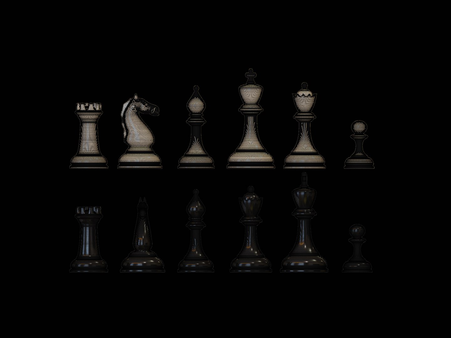 3D model Chess Set - TurboSquid 1988128