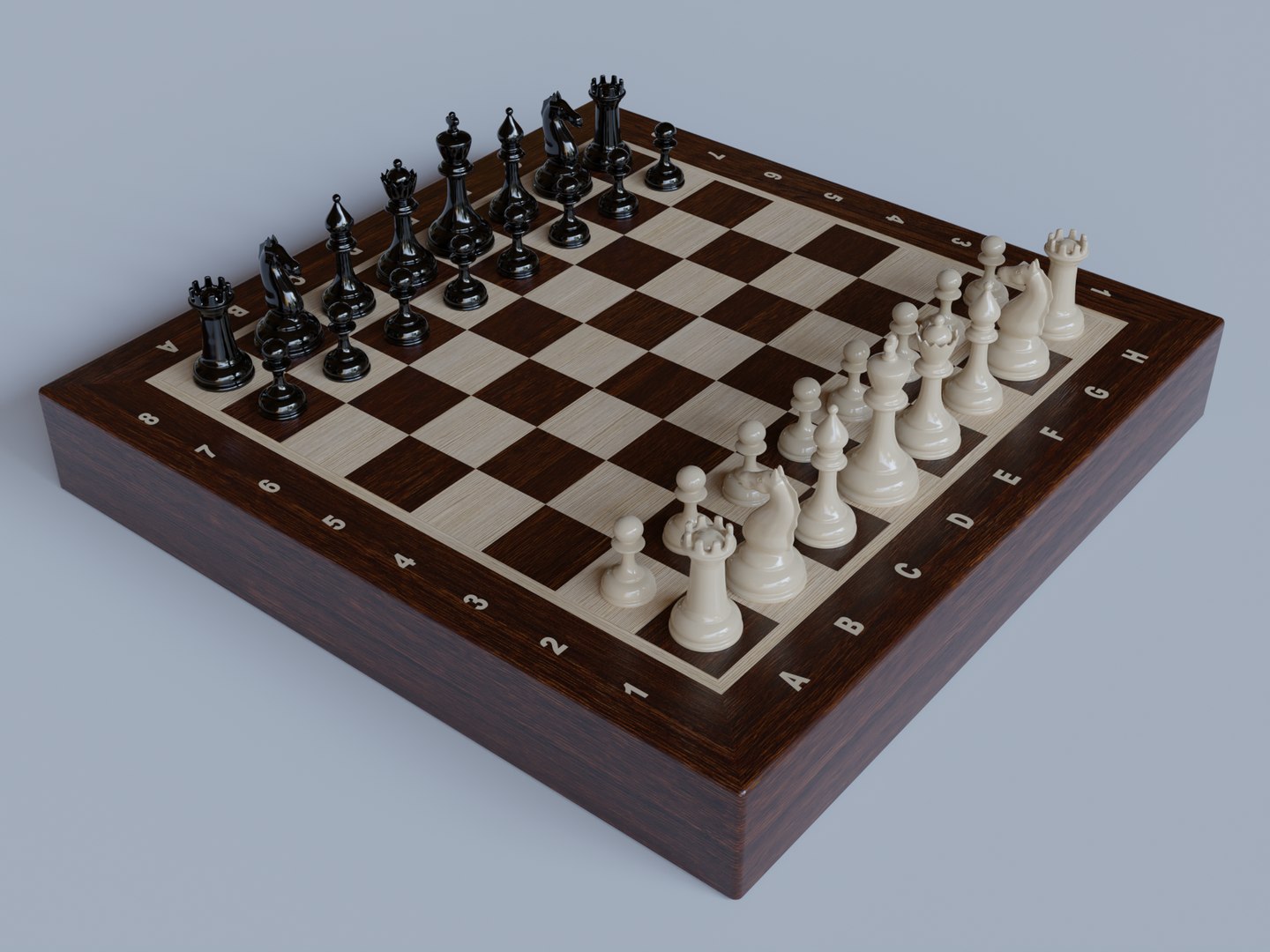 3D model Chess Set - TurboSquid 1988128