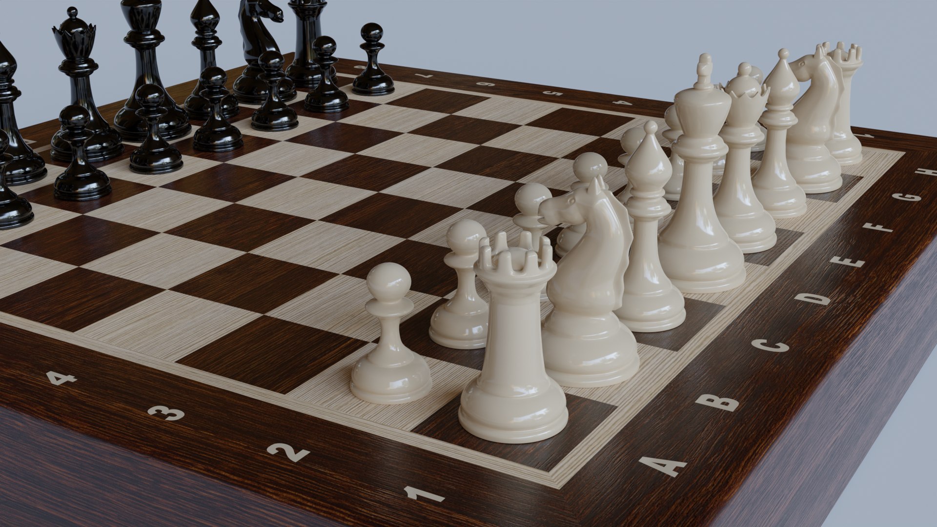 3D model Chess Set - TurboSquid 1988128
