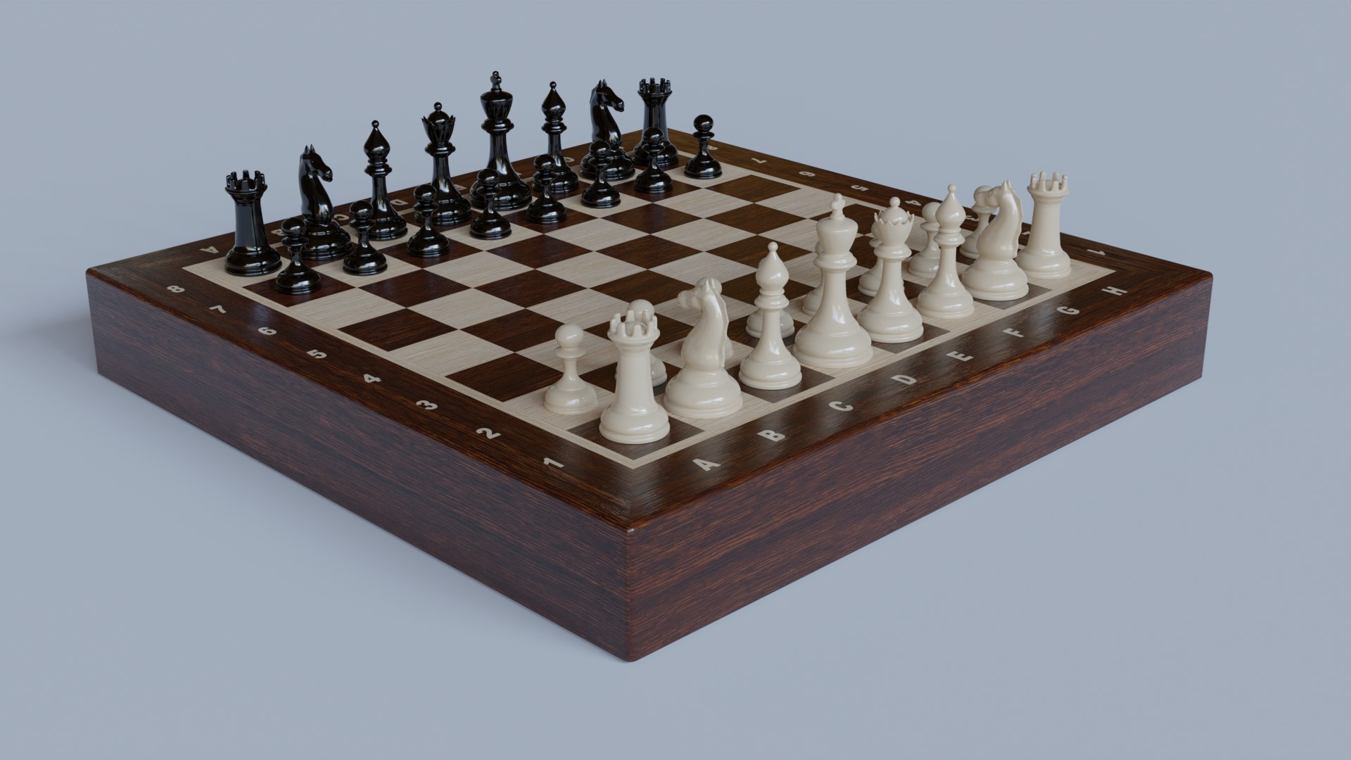 3D model Chess Set - TurboSquid 1988128
