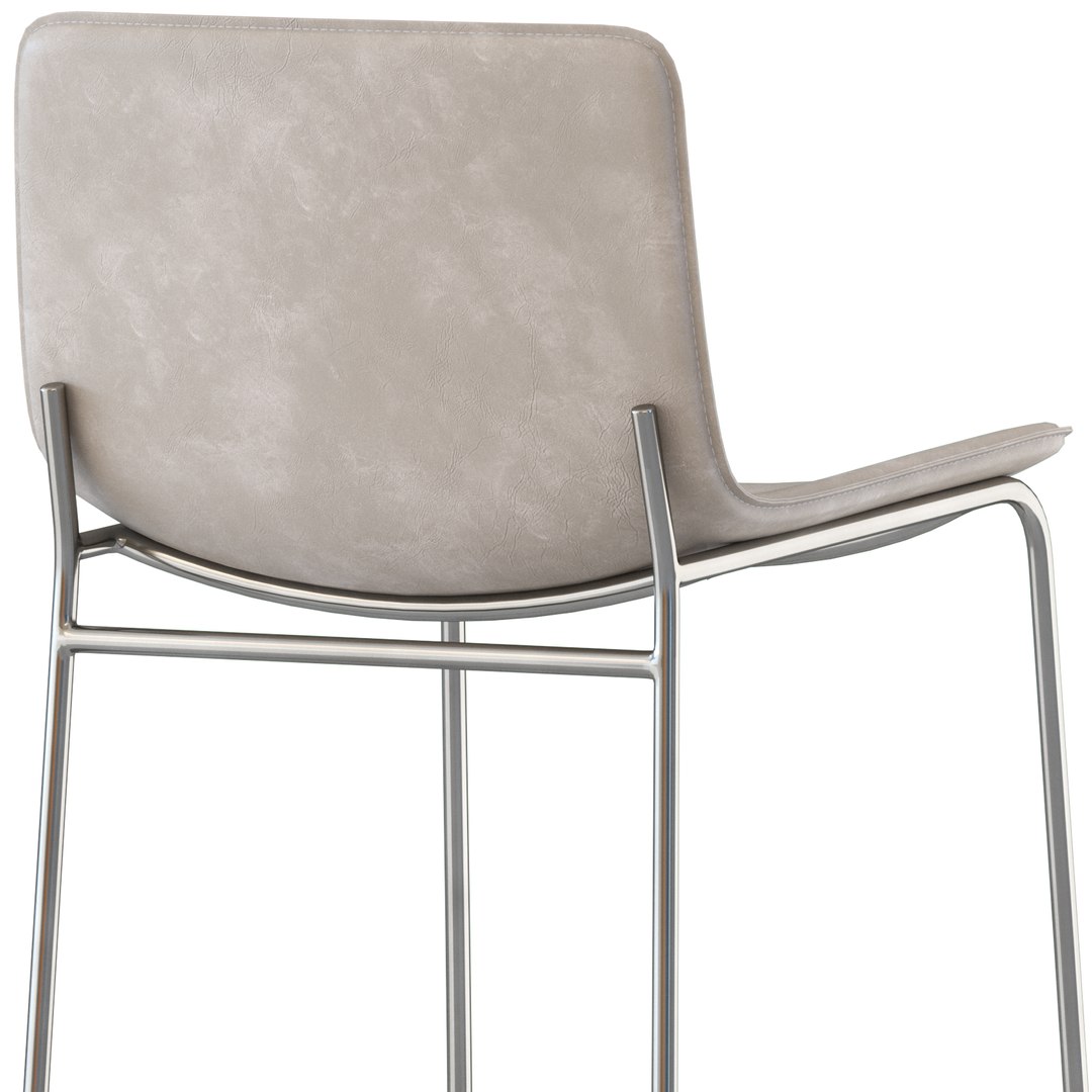 3D CB2 Strut Counter Stool Model - TurboSquid 2163799