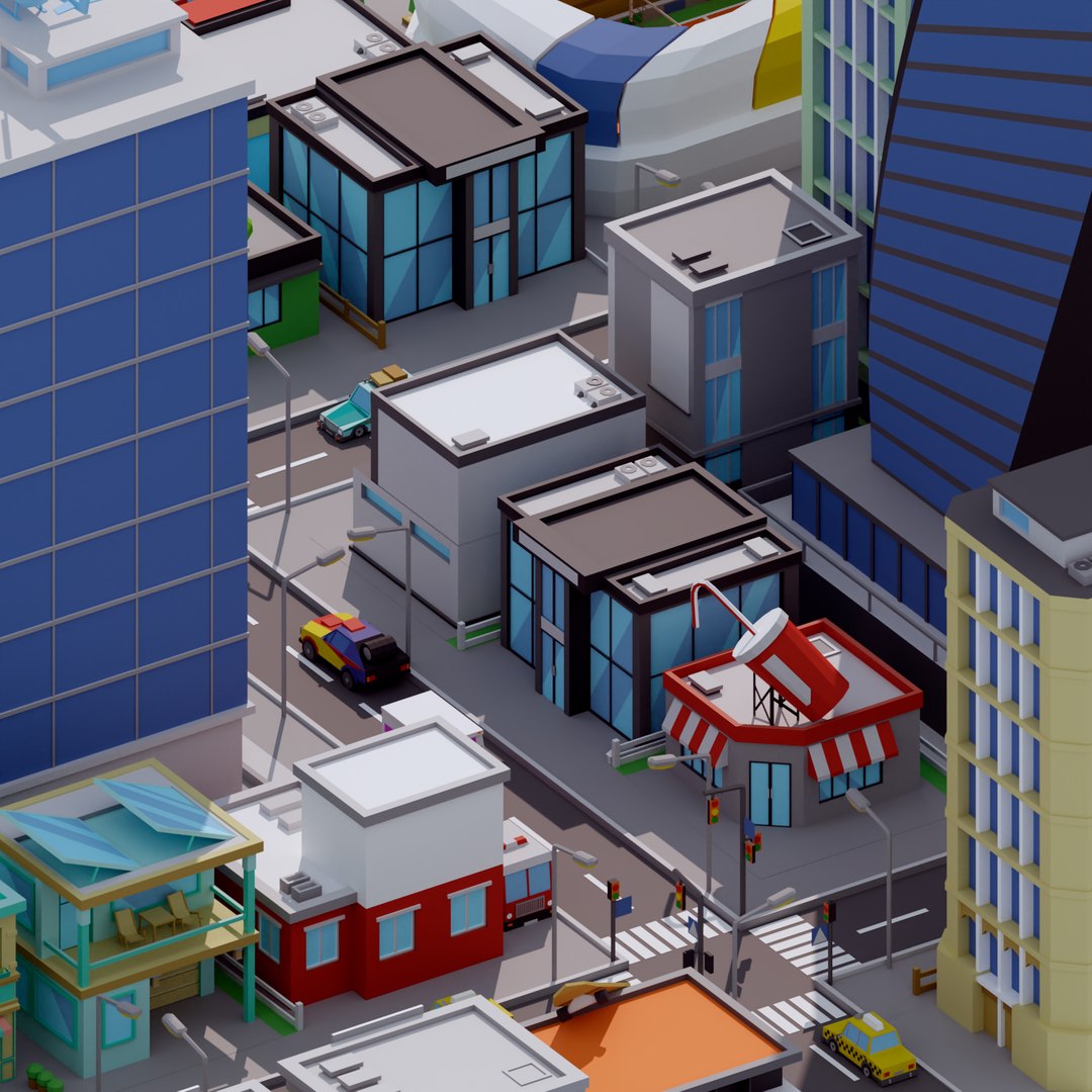3D Tile Pack City 3 Tile Pack - TurboSquid 1827698