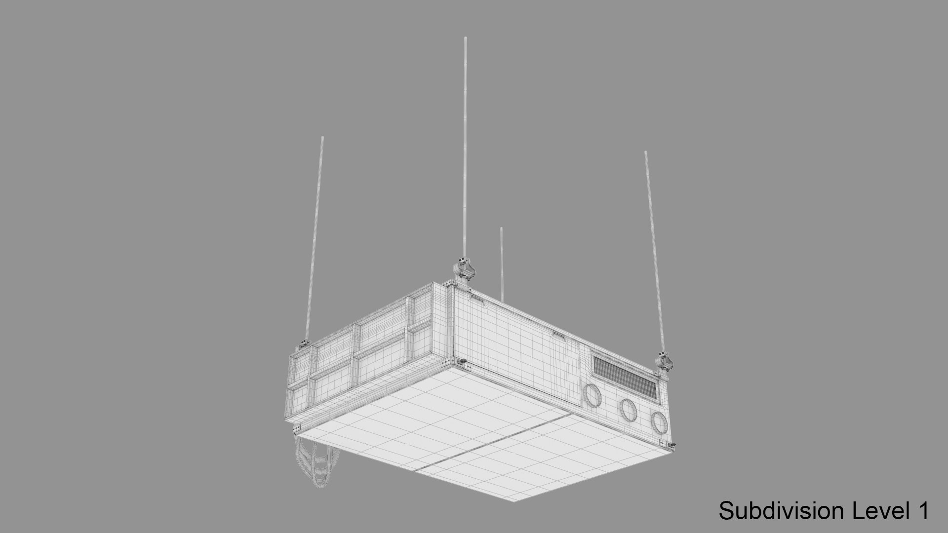 Air Conditioner Ceiling 3D - TurboSquid 1533262