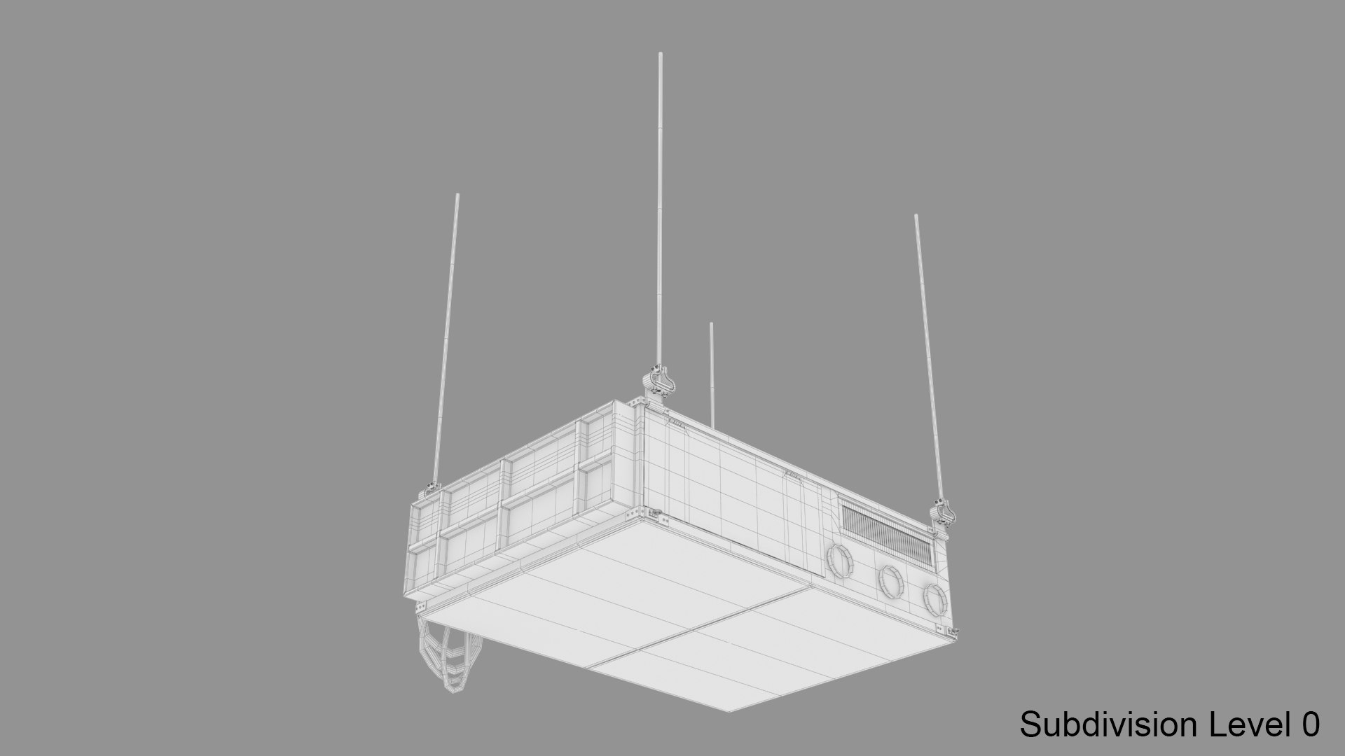 Air Conditioner Ceiling 3D - TurboSquid 1533262