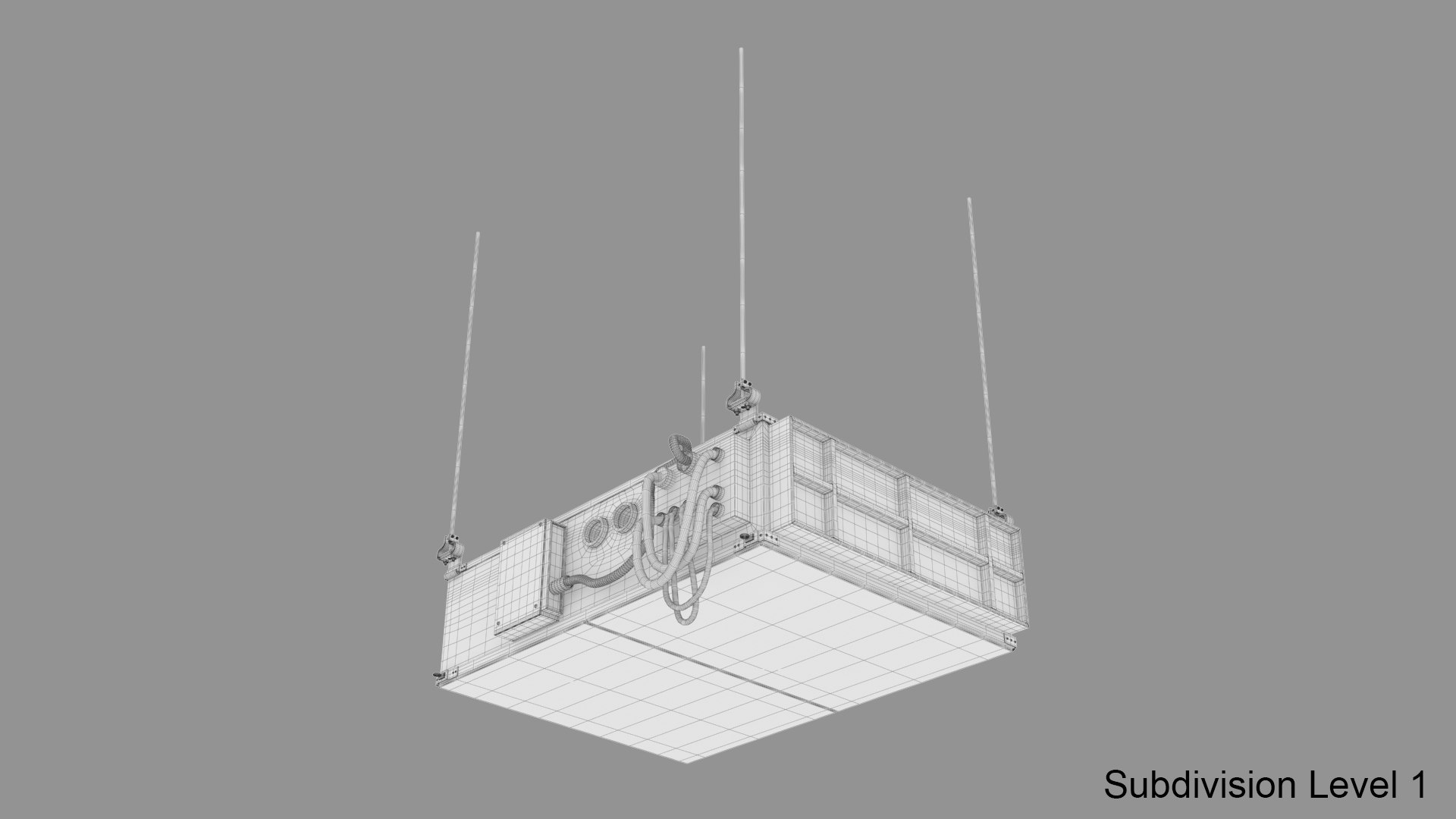 Air Conditioner Ceiling 3D - TurboSquid 1533262