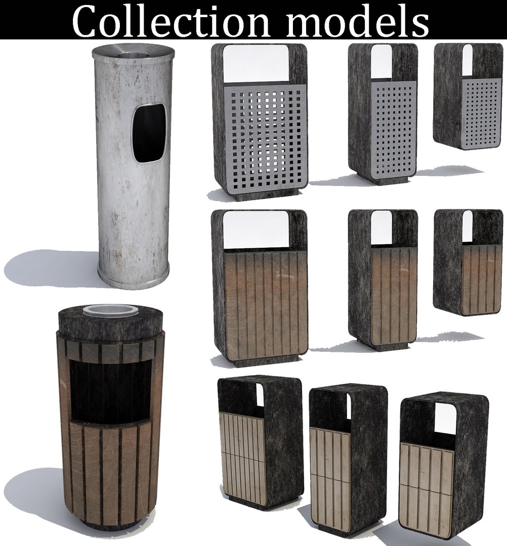 3d Street Trash