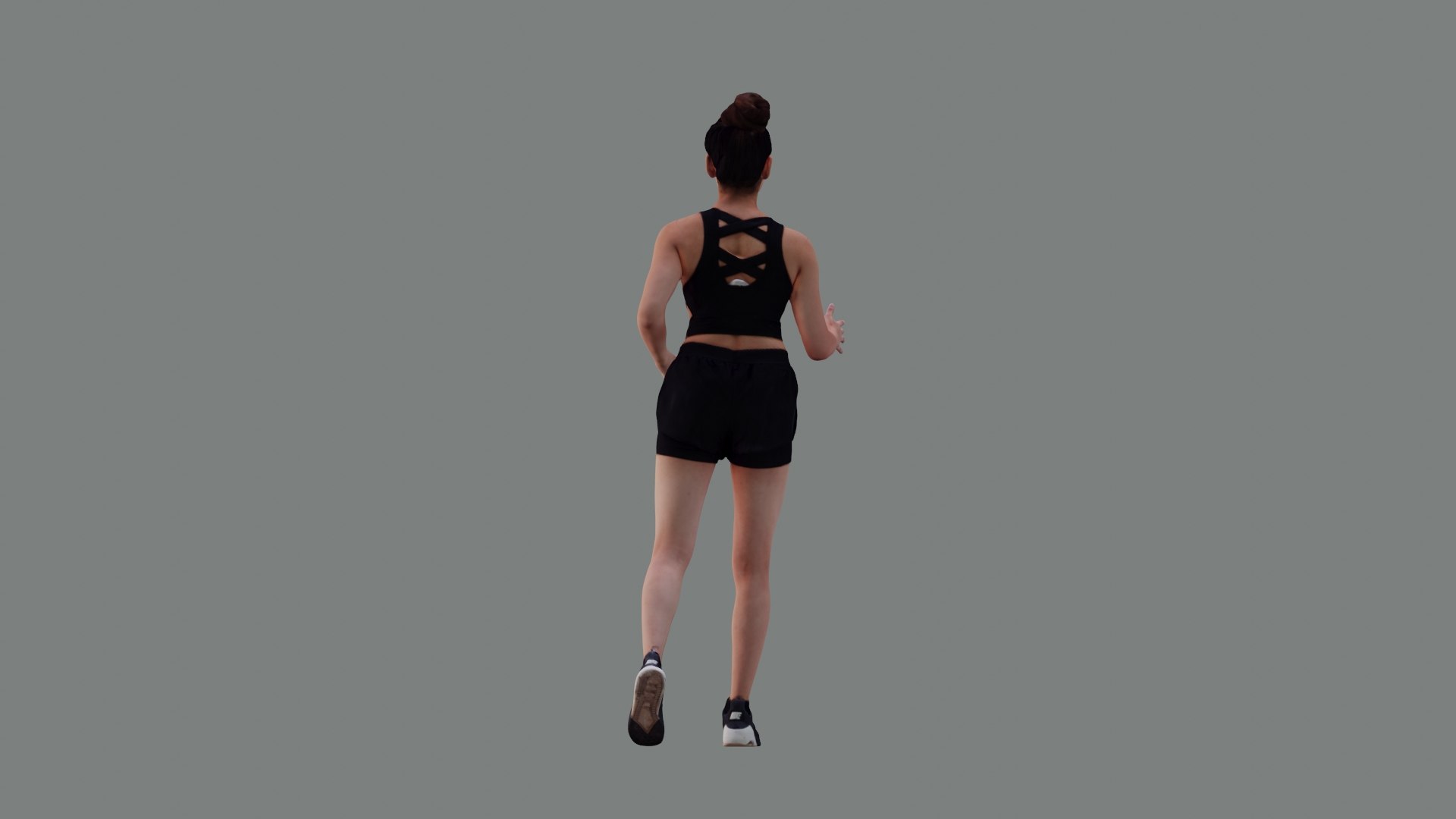 Female Running Pose 3D Model - TurboSquid 2028942