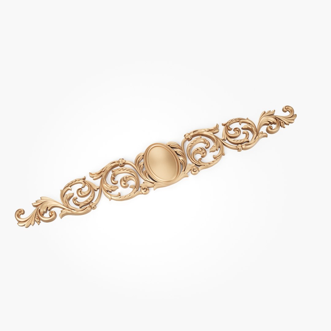 Overlays Baroque model - TurboSquid 2027458