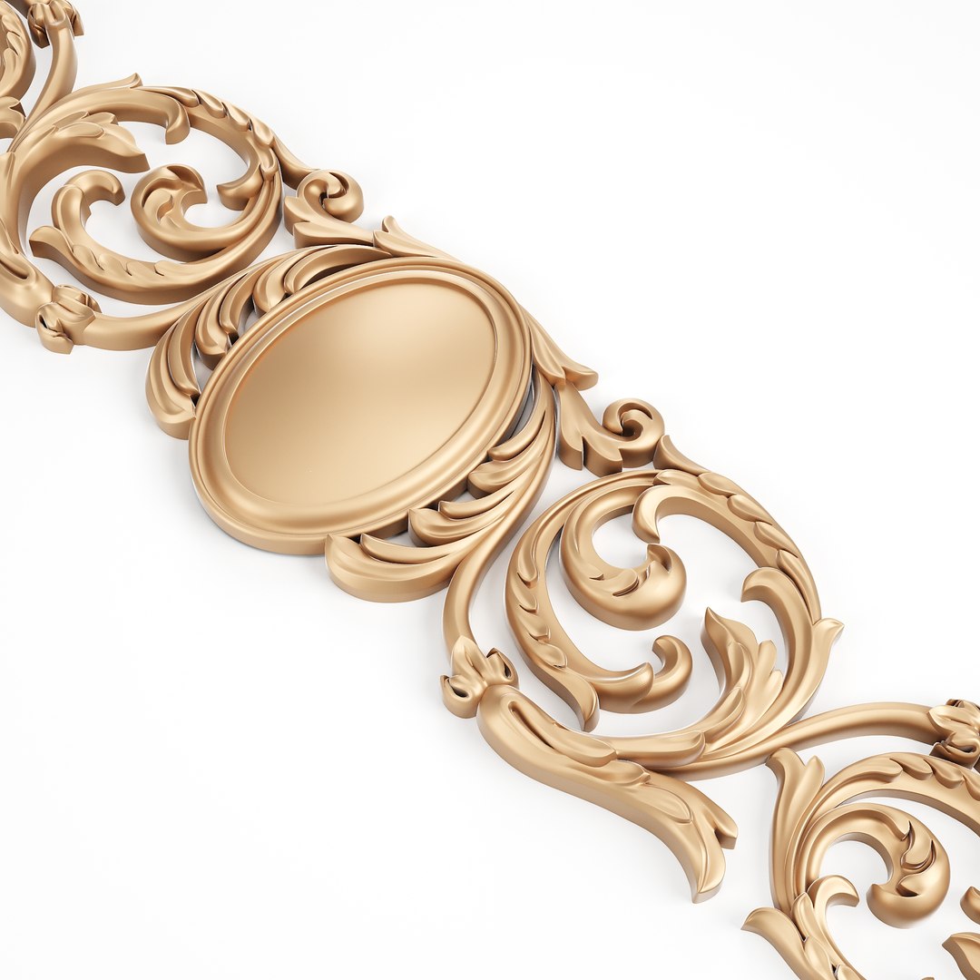 Overlays Baroque model - TurboSquid 2027458