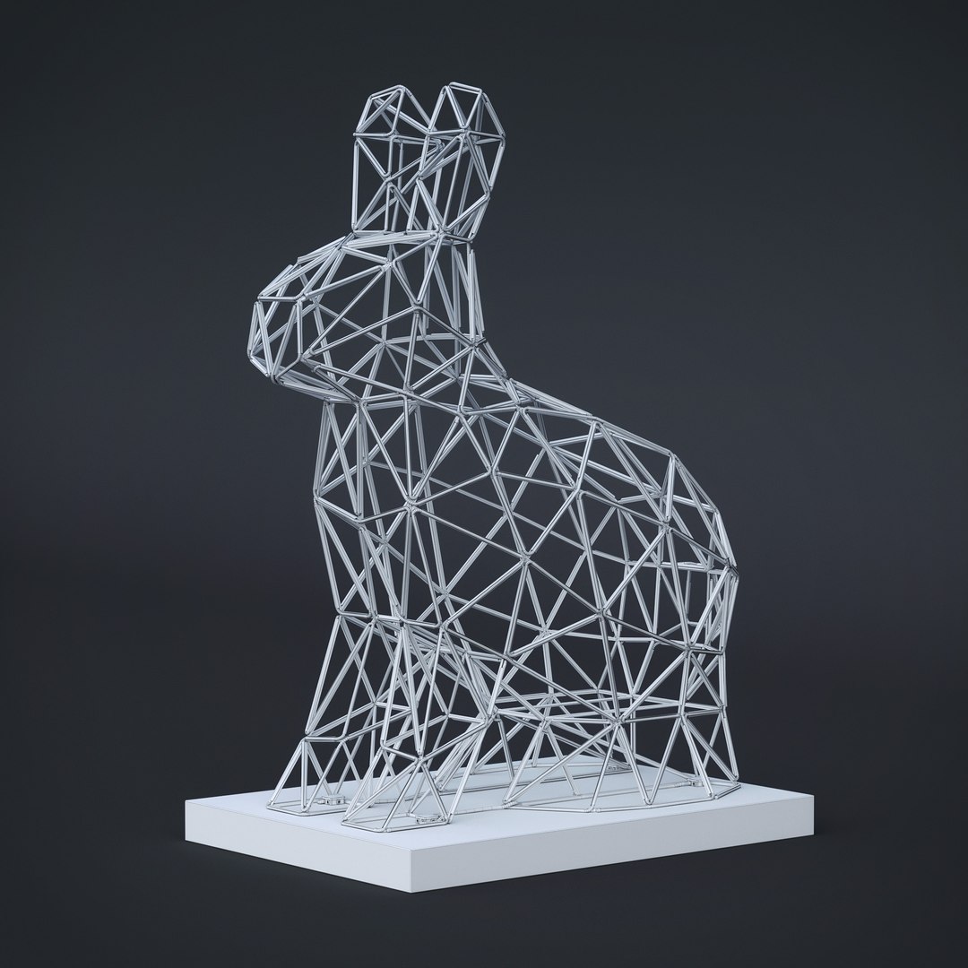 Led Lighted Hare Model - TurboSquid 1814981