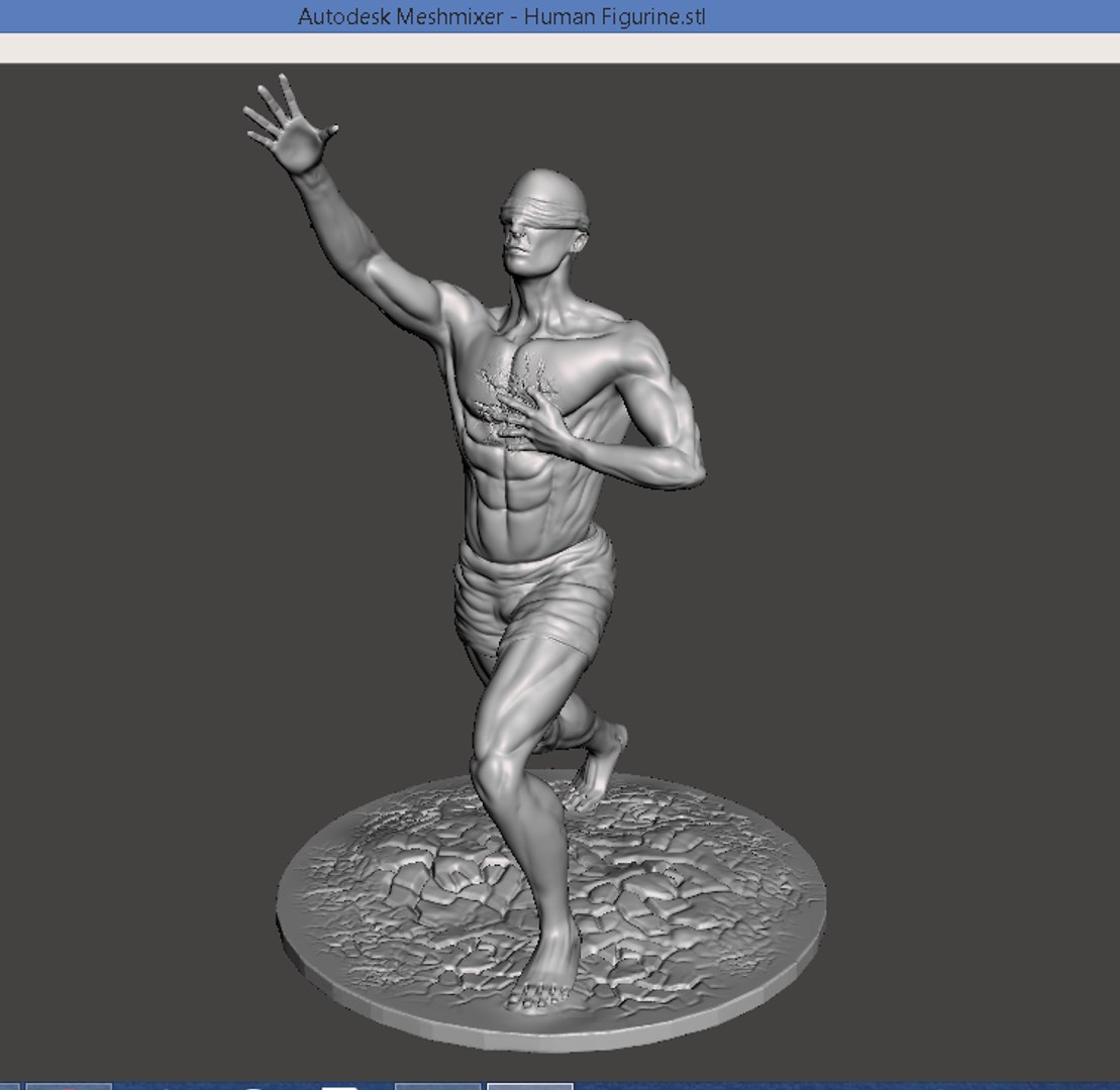3D Human Sculpture Body Model - TurboSquid 1458937