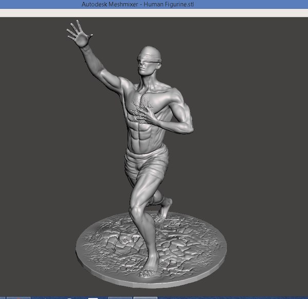3D human sculpture body model - TurboSquid 1458937