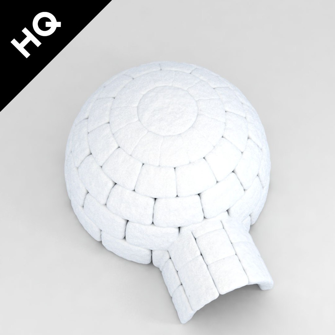 Igloo 3d Model