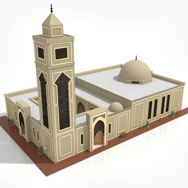 Mosque SketchUp Models for Download | TurboSquid