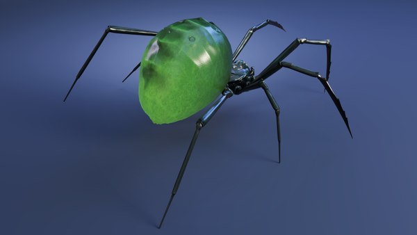 3D Emerald Sword Spider model - TurboSquid 1885447
