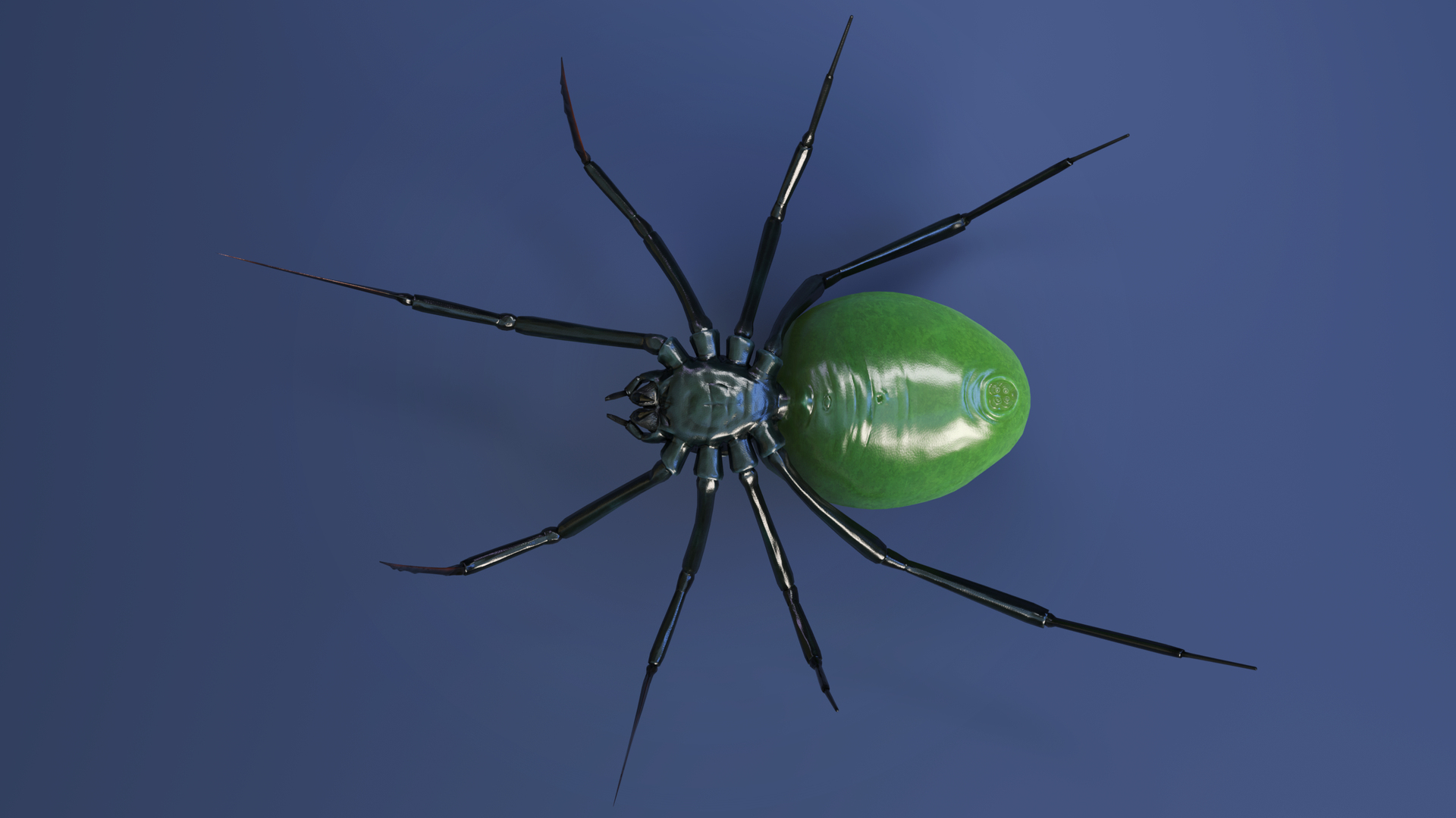 3D Emerald Sword Spider model - TurboSquid 1885447