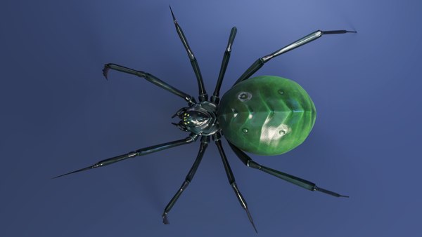 3D Emerald Sword Spider model - TurboSquid 1885447