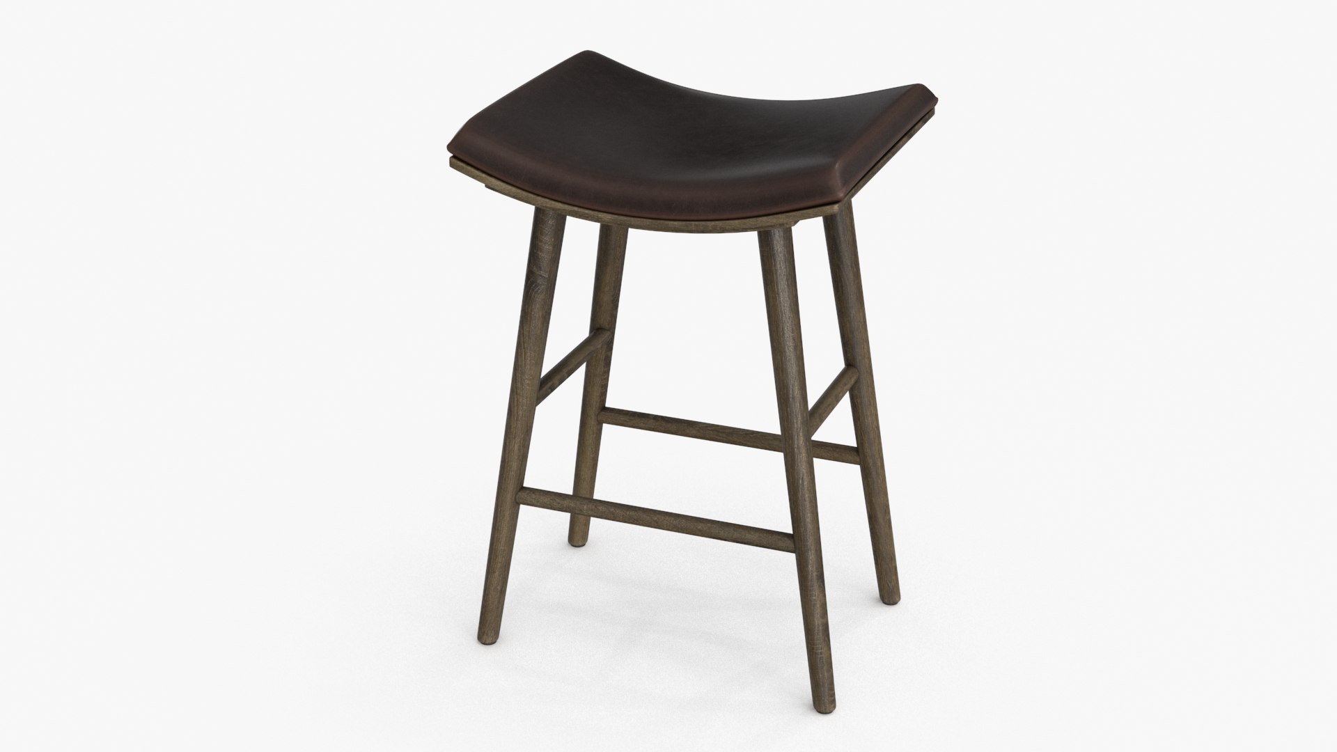 3D Counter Stools Black - TurboSquid 2208888