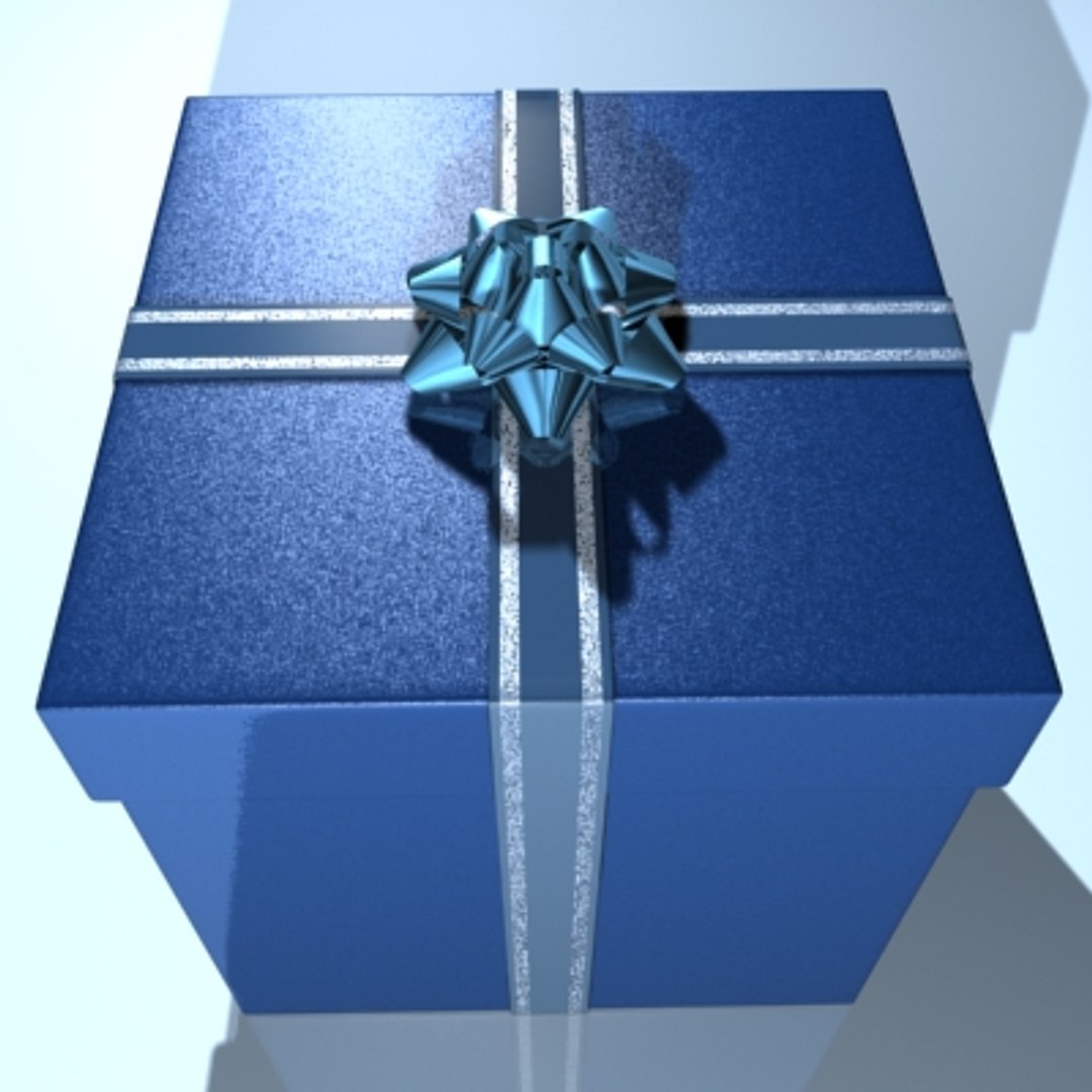 3ds max gift box