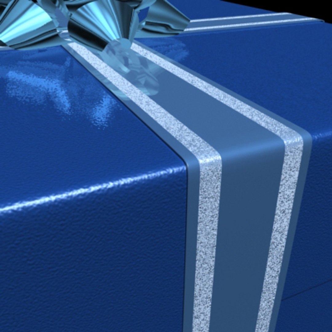 3ds max gift box